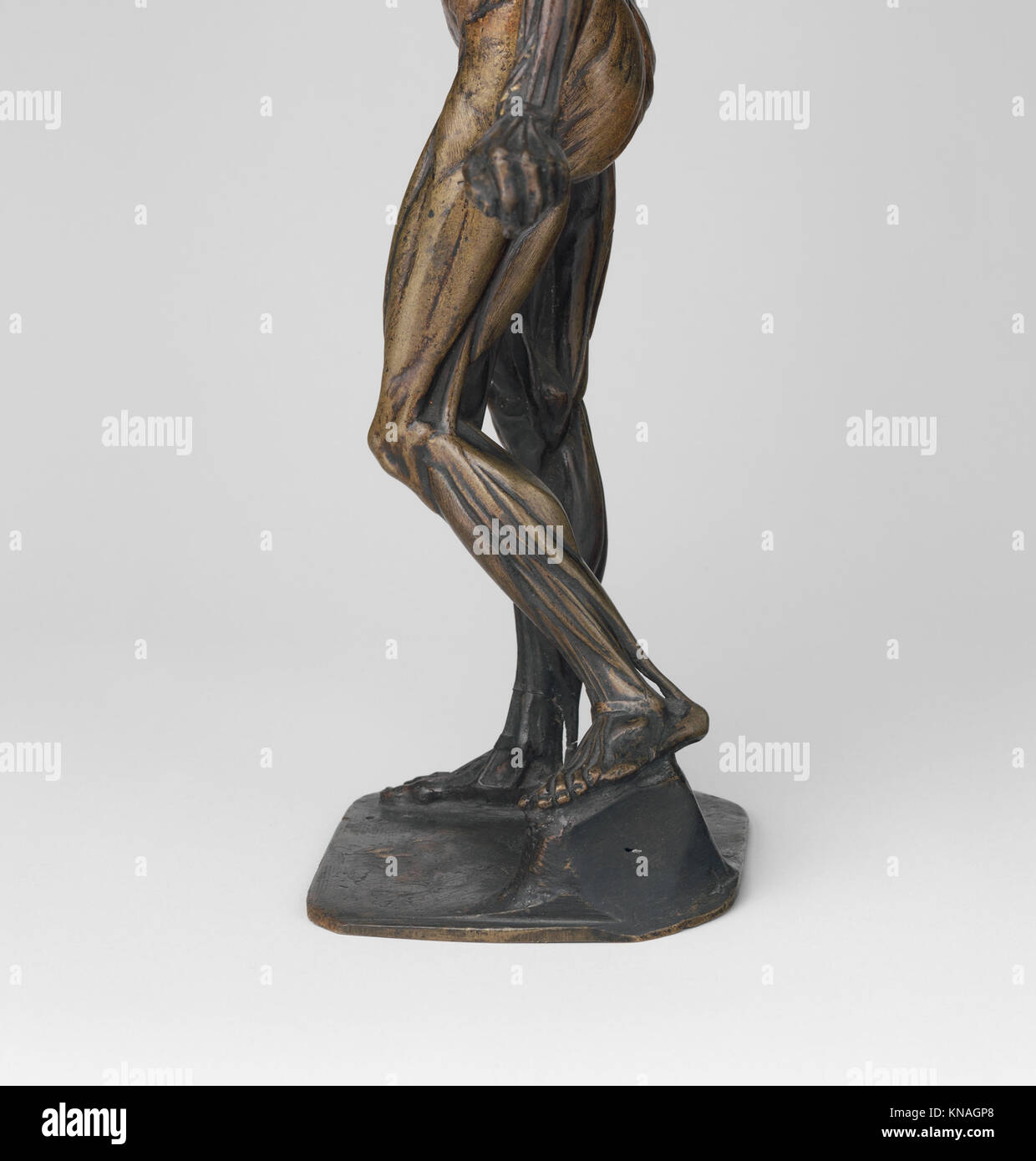 This work, titled *Ecorch*, depicts a study of the human body through ...