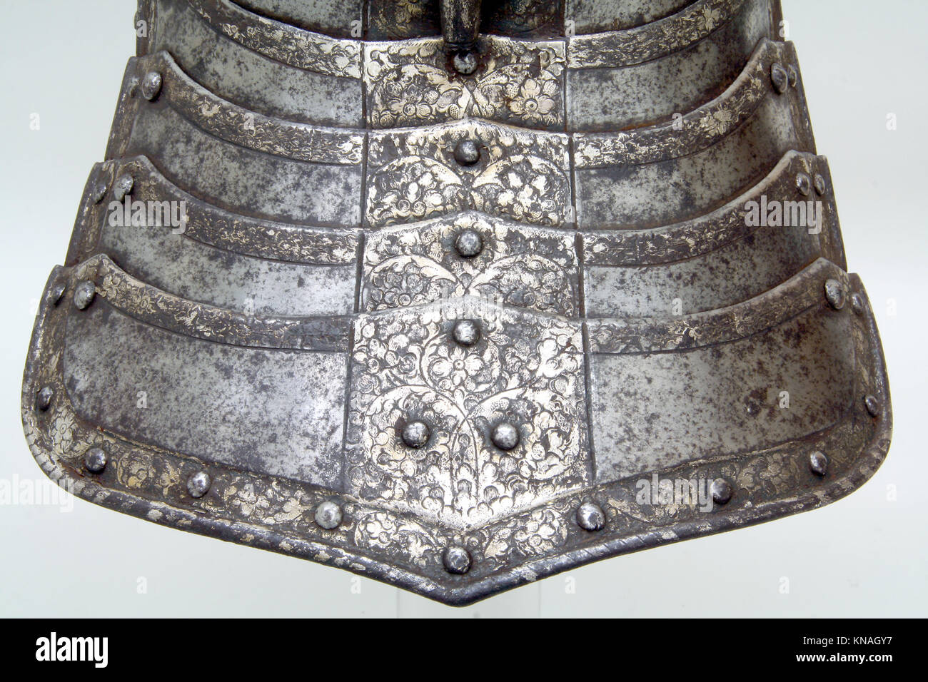 This helmet, made for a harquebusier soldier, illustrates military ...