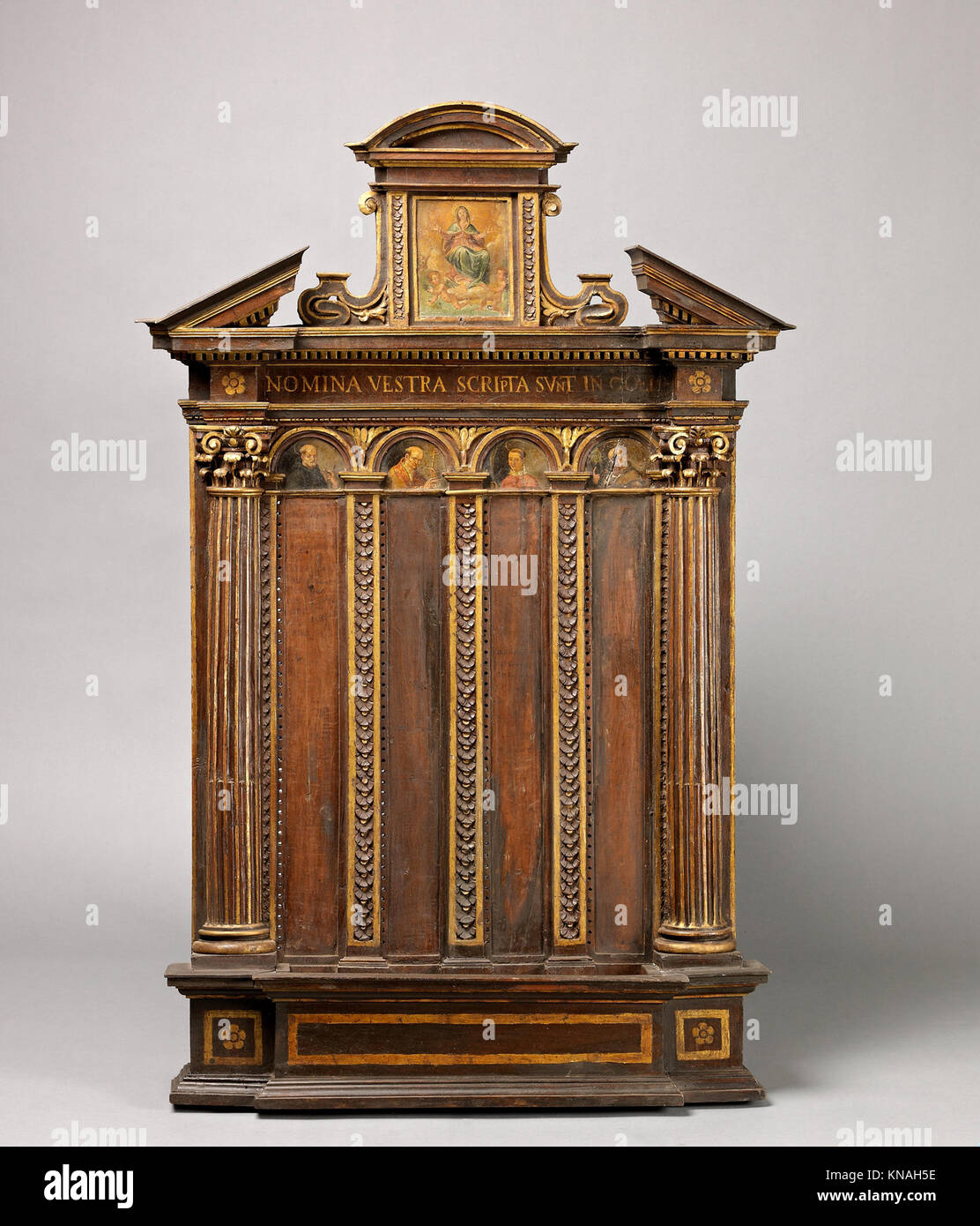 This confraternity board, known as Tabella di Confraternita, was used ...