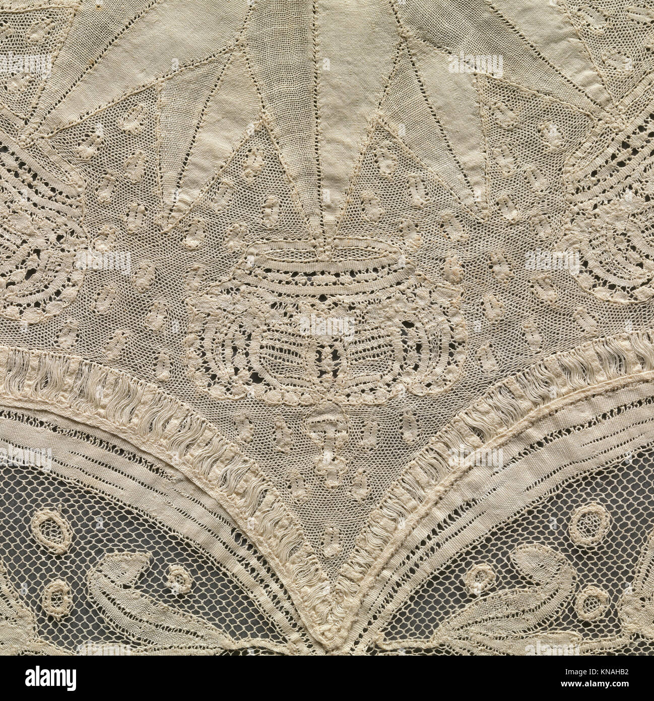 This handkerchief is a fine example of a personal textile item ...