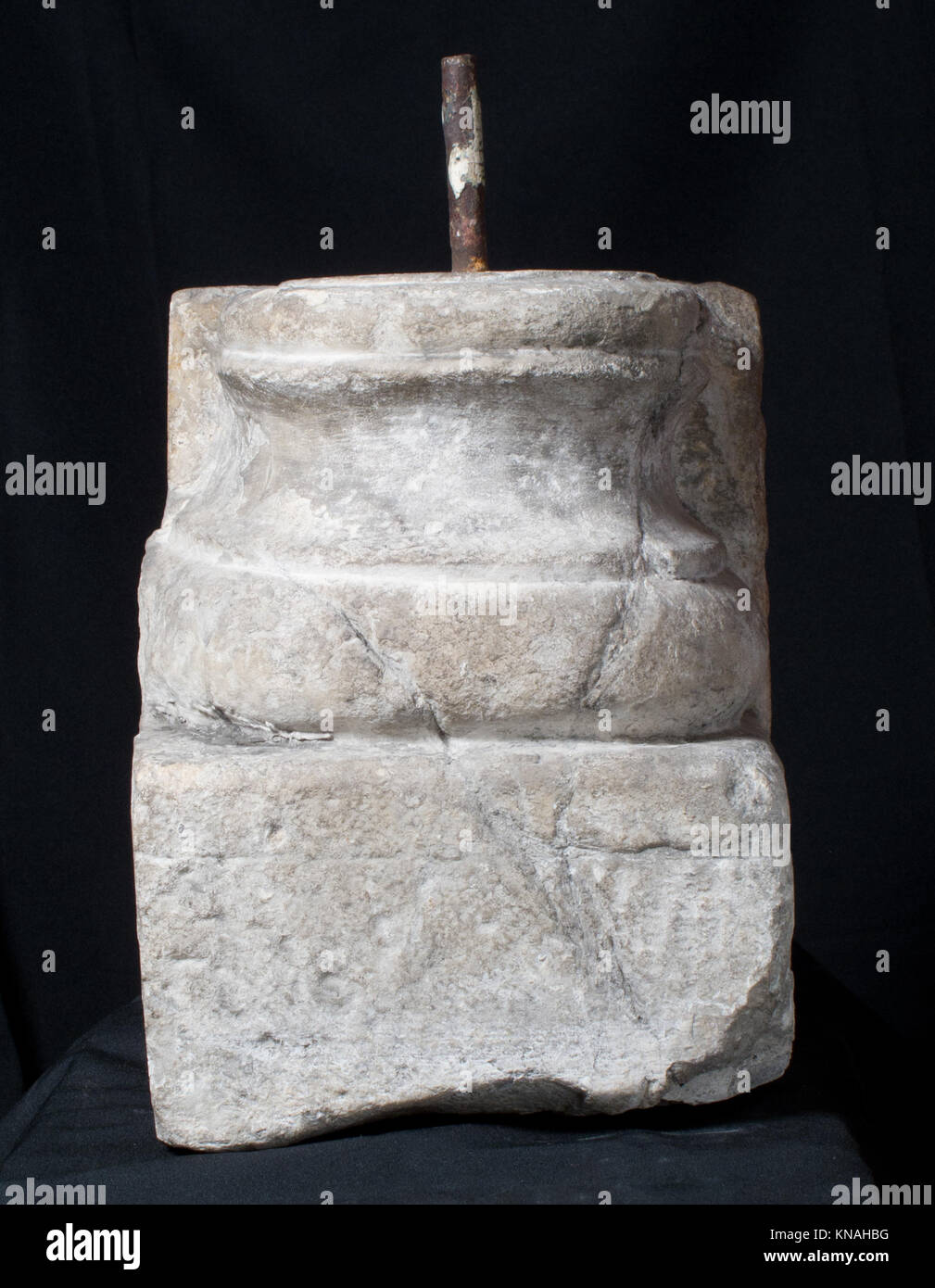 A classical engaged column base from the collection of the Metropolitan ...
