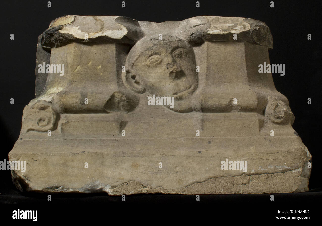 This engaged double base showcases the design and structural elements ...