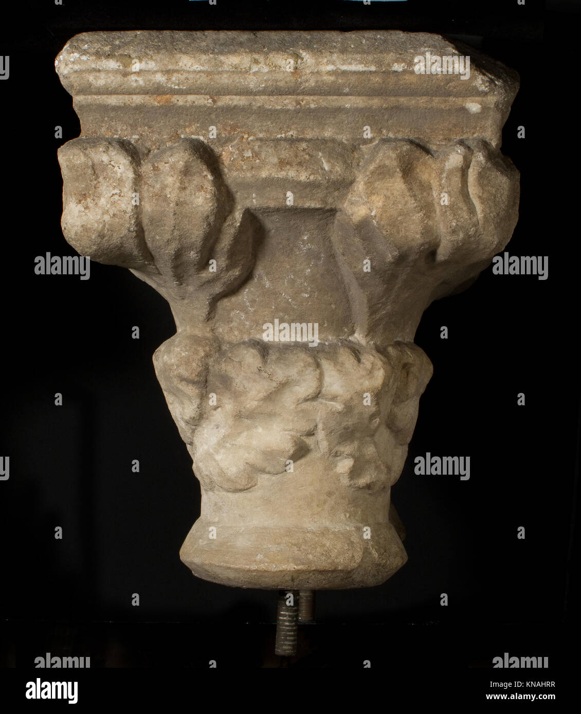 This object features a design with double columns, potentially ...