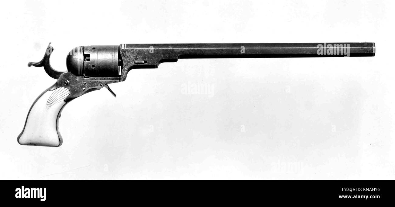 Colt paterson percussion revolver Cut Out Stock Images & Pictures - Alamy