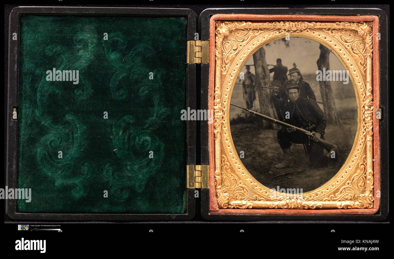 This depiction of Pennsylvania Zouave soldiers in the field showcases ...