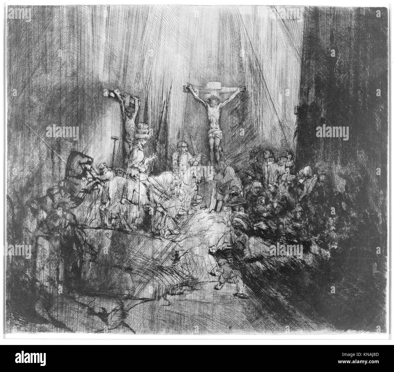 Christ between two thieves hi-res stock photography and images - Alamy