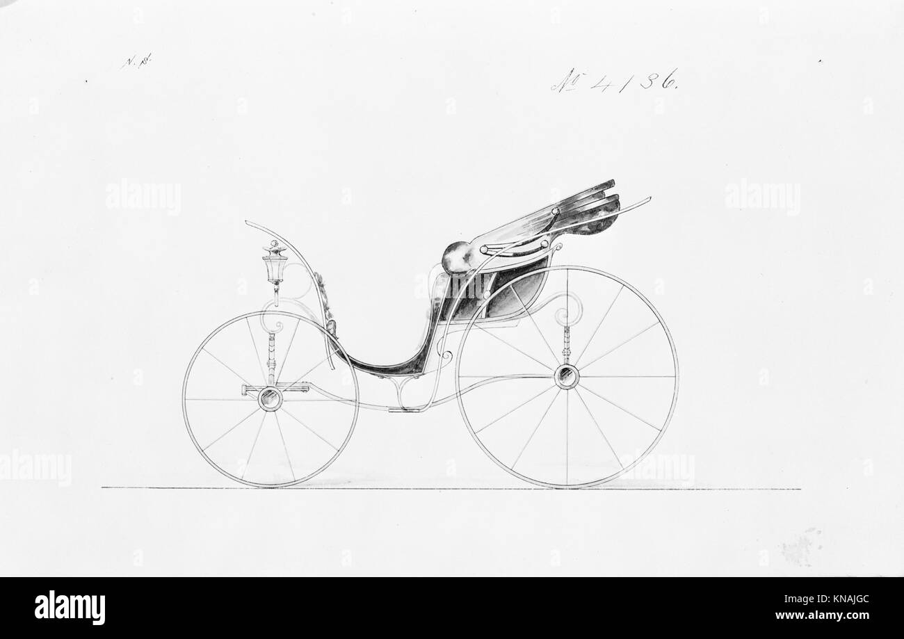 This design by Herman Stahmer illustrates a 19th-century American Pony ...