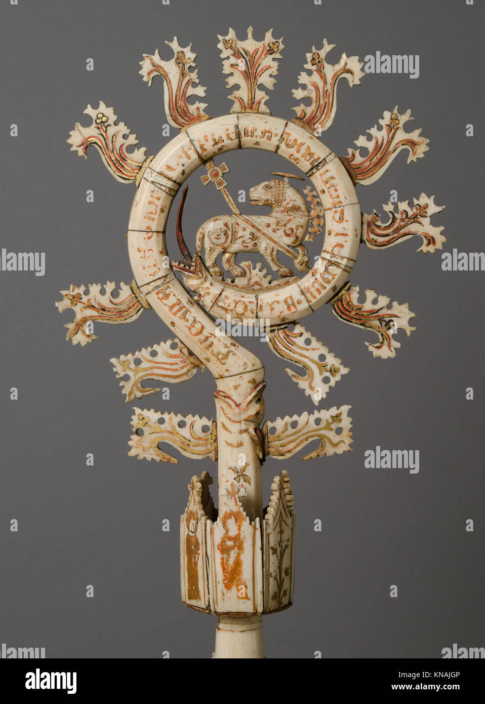 This crozier is a ceremonial staff historically used by religious ...