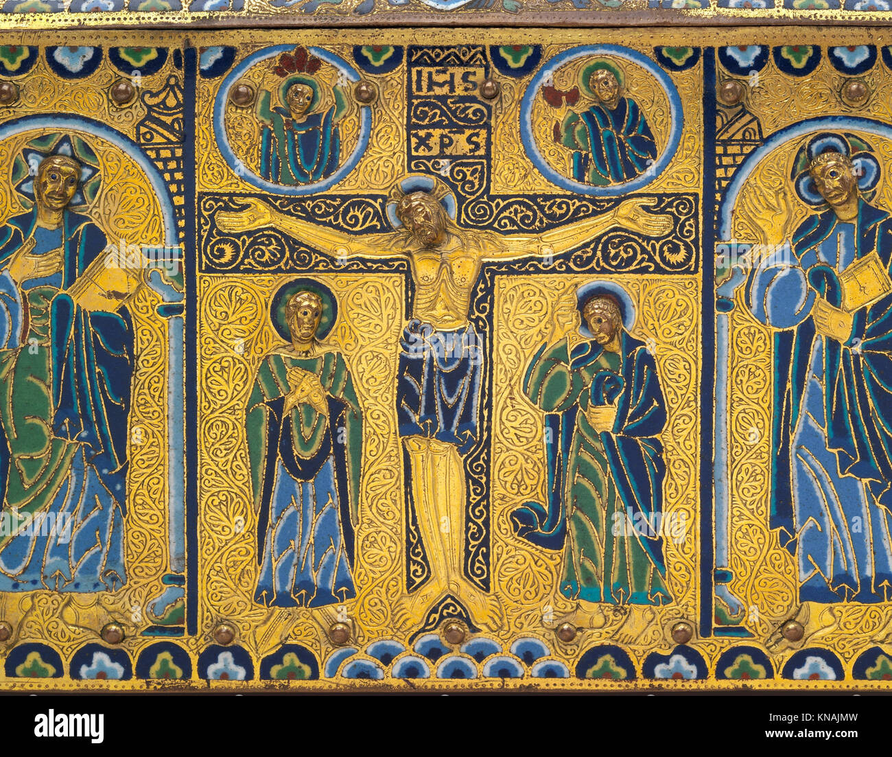 This French chasse from circa 1180–90 depicts the Crucifixion and ...