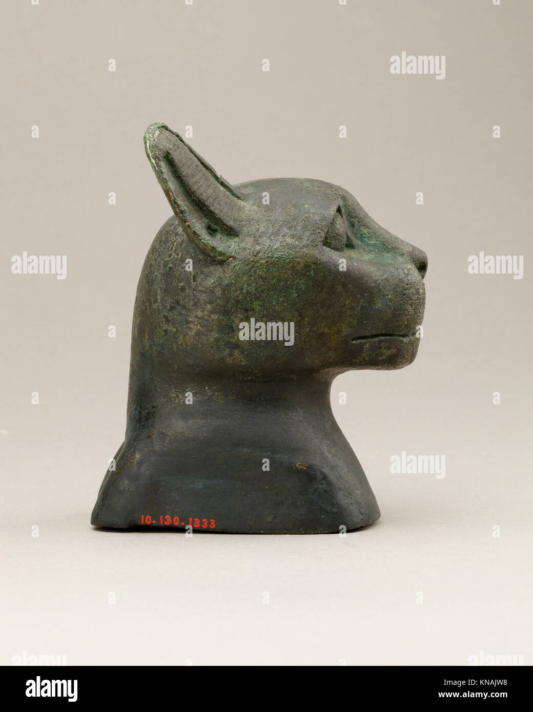 This ancient cat head sculpture demonstrates the skill and artistry of ...