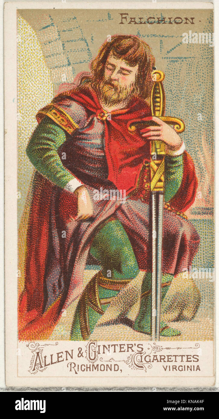 This falchion, part of the 'Arms of All Nations' series, is a ...