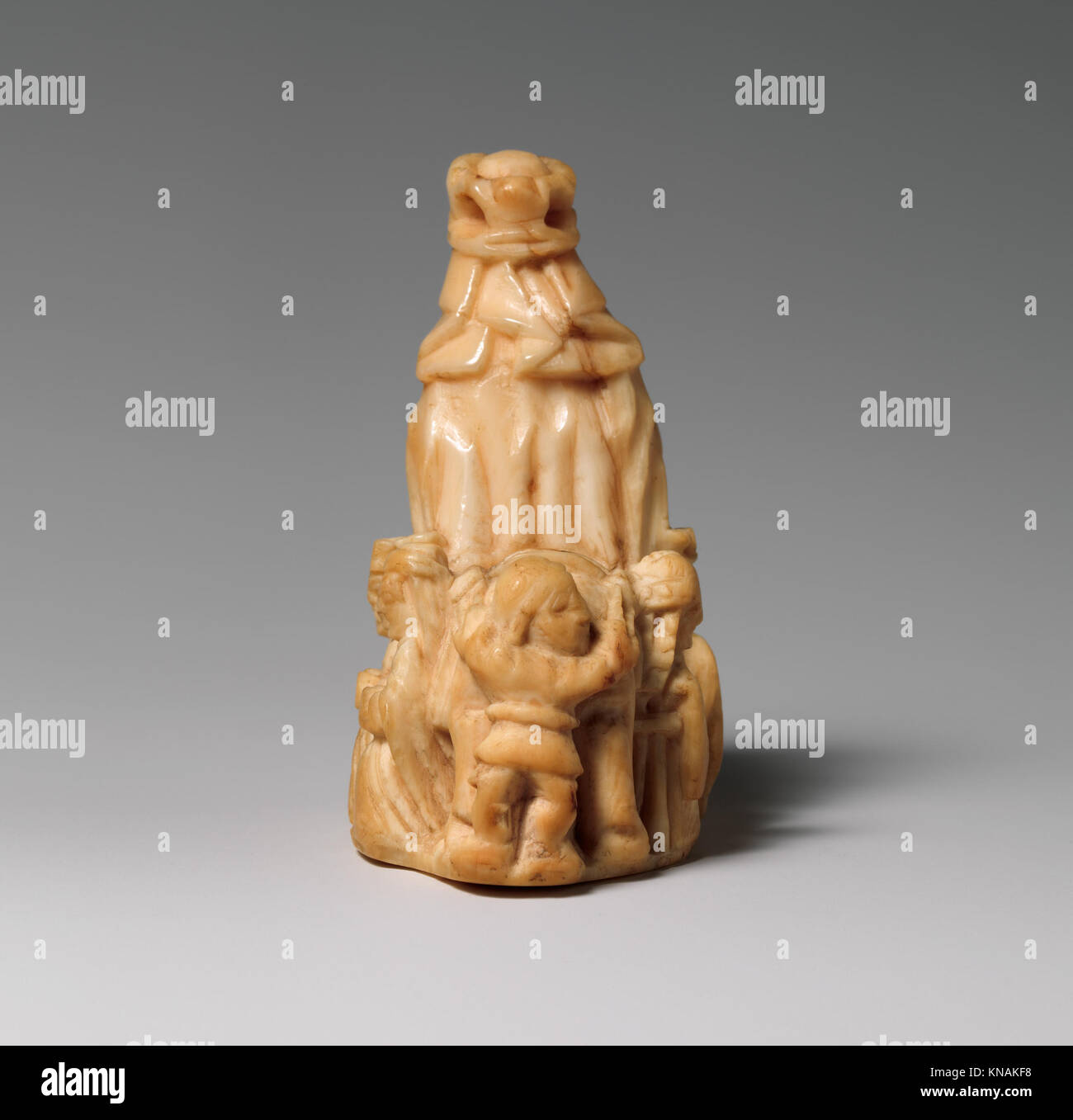 This chess piece, sculpted in the form of a queen, highlights the ...