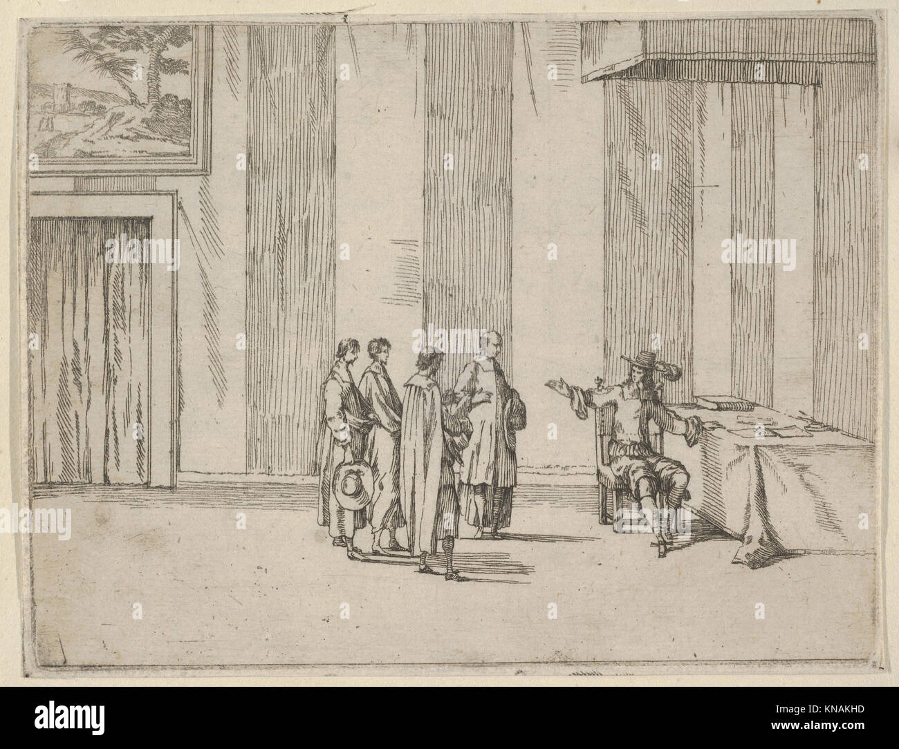 The illustration portrays Francesco I d'Este, Duke of Modena ...