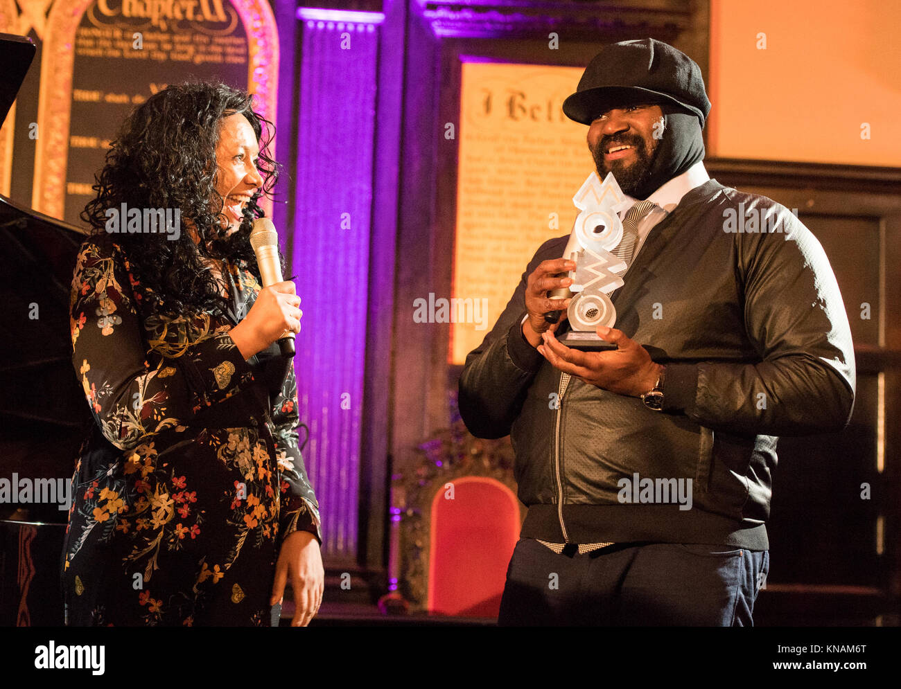 Critically acclaimed, American jazz singer-songwriter Gregory Porter ...