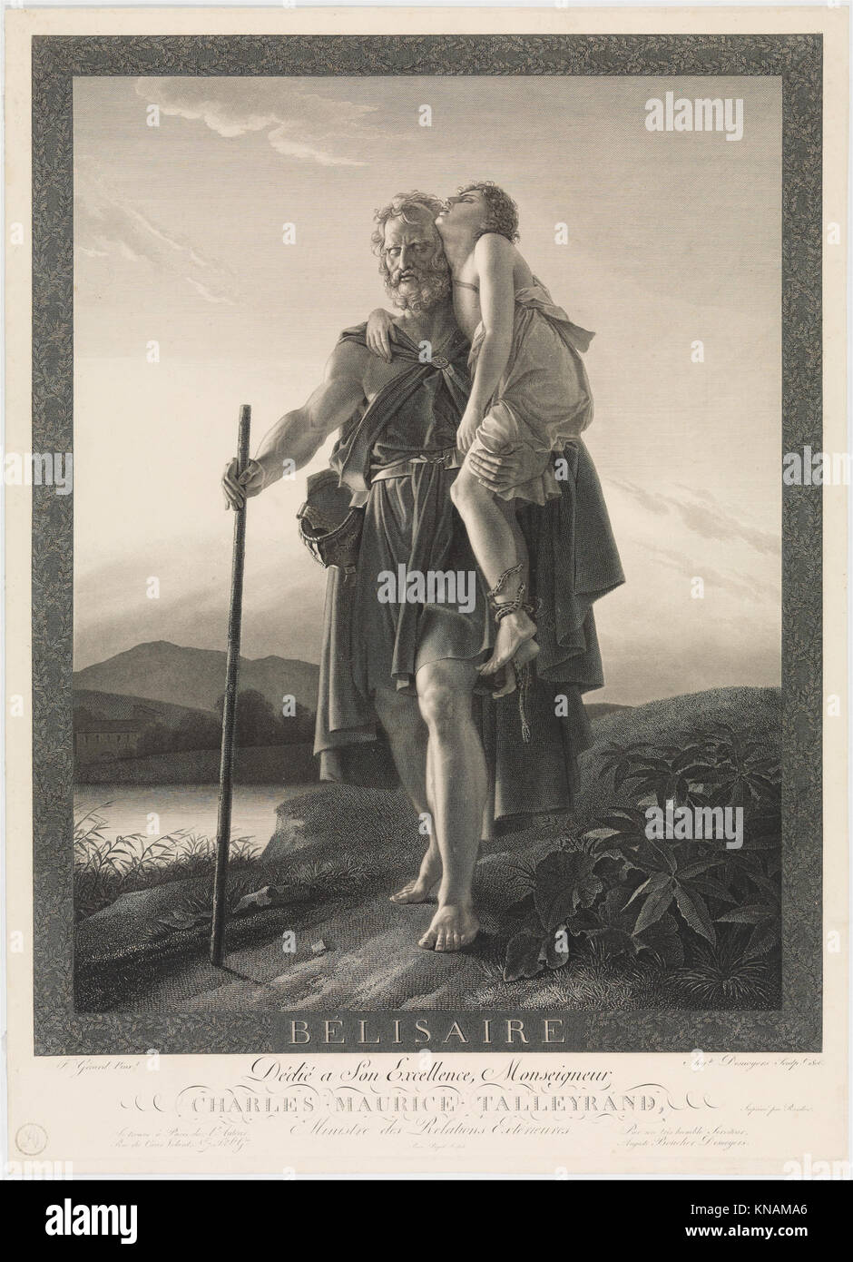 This depiction of Belisarius, a prominent Byzantine general, highlights ...