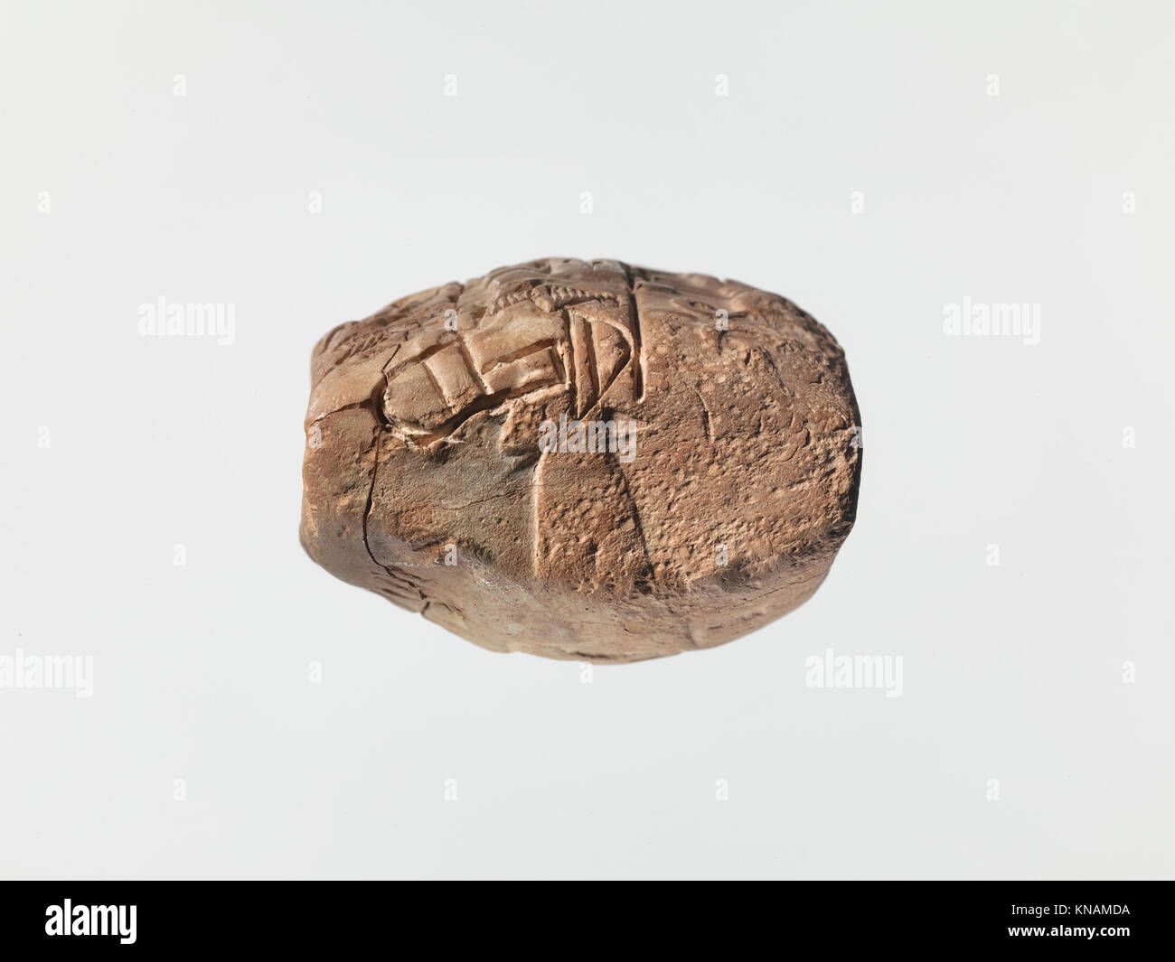 This ancient Mesopotamian cuneiform tablet documents barley ...