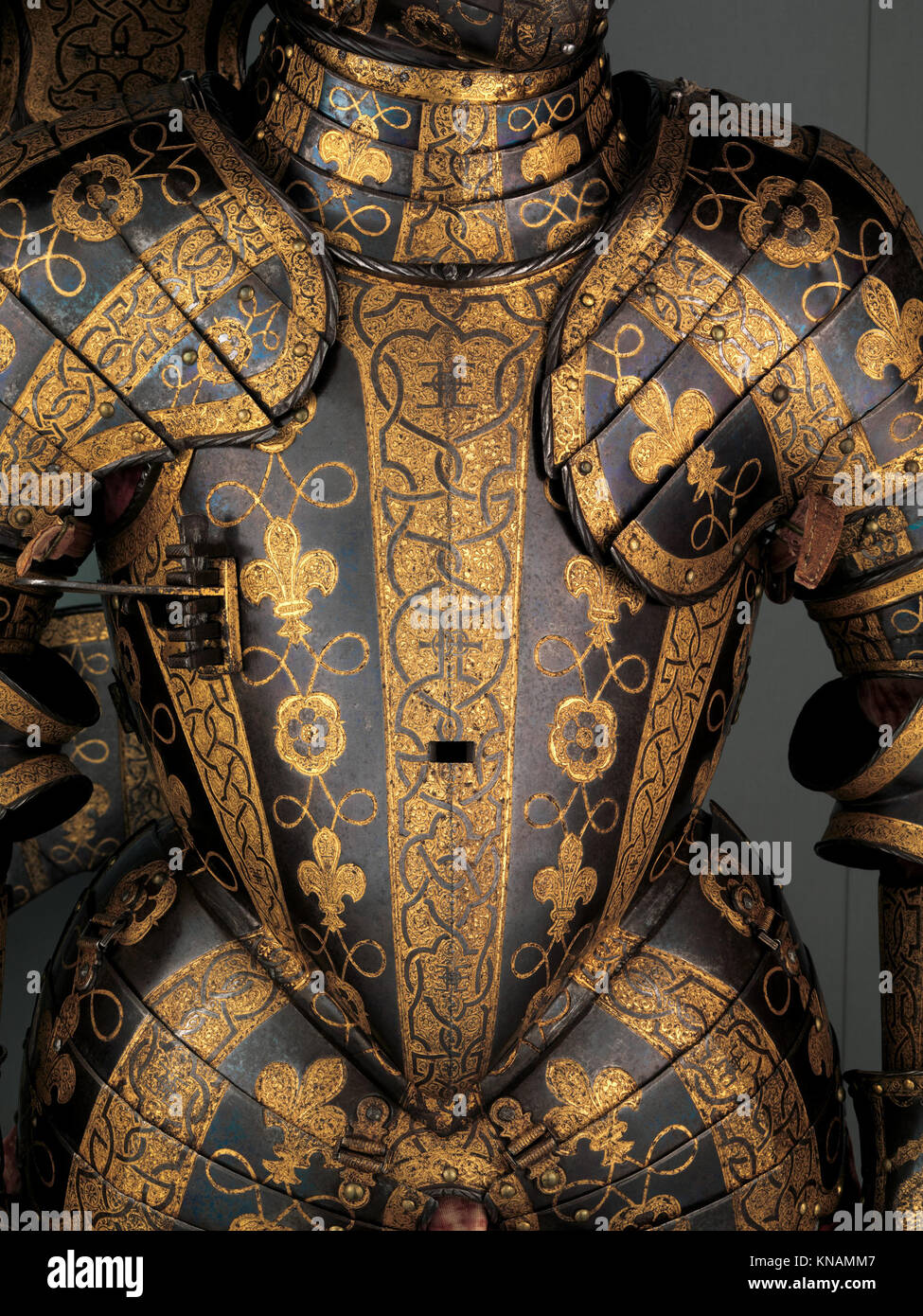 This complete armor garniture belonged to George Clifford, the Third ...