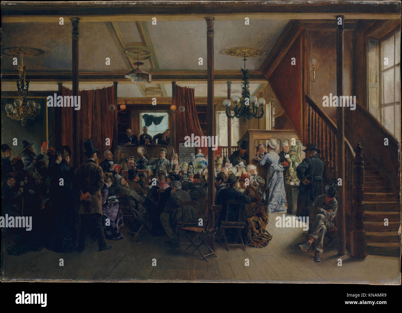 This record documents an auction sale in Clinton Hall, New York, in ...