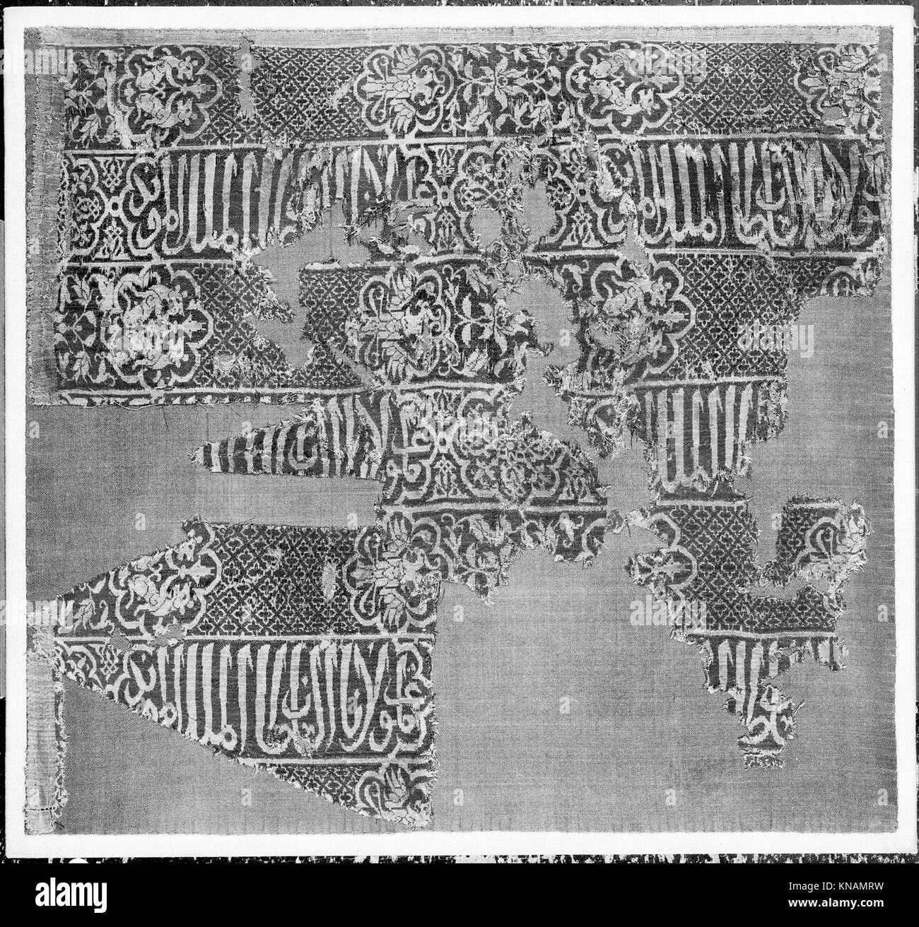 This fragment of a coat is a textile piece that illustrates the fabric ...