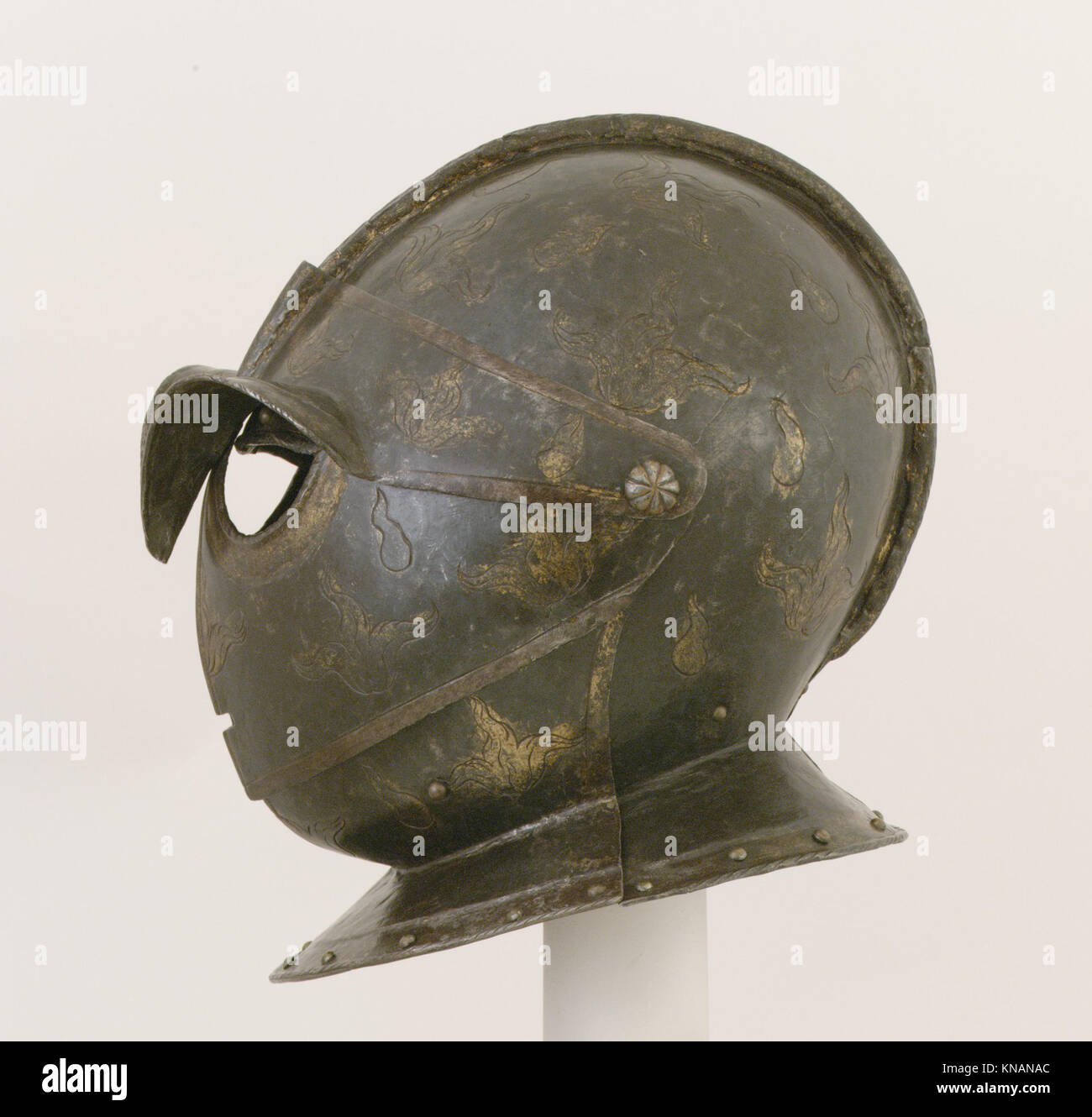 A closed burgonet of Savoyard type, possibly made for ThÃ©odore Agrippa ...