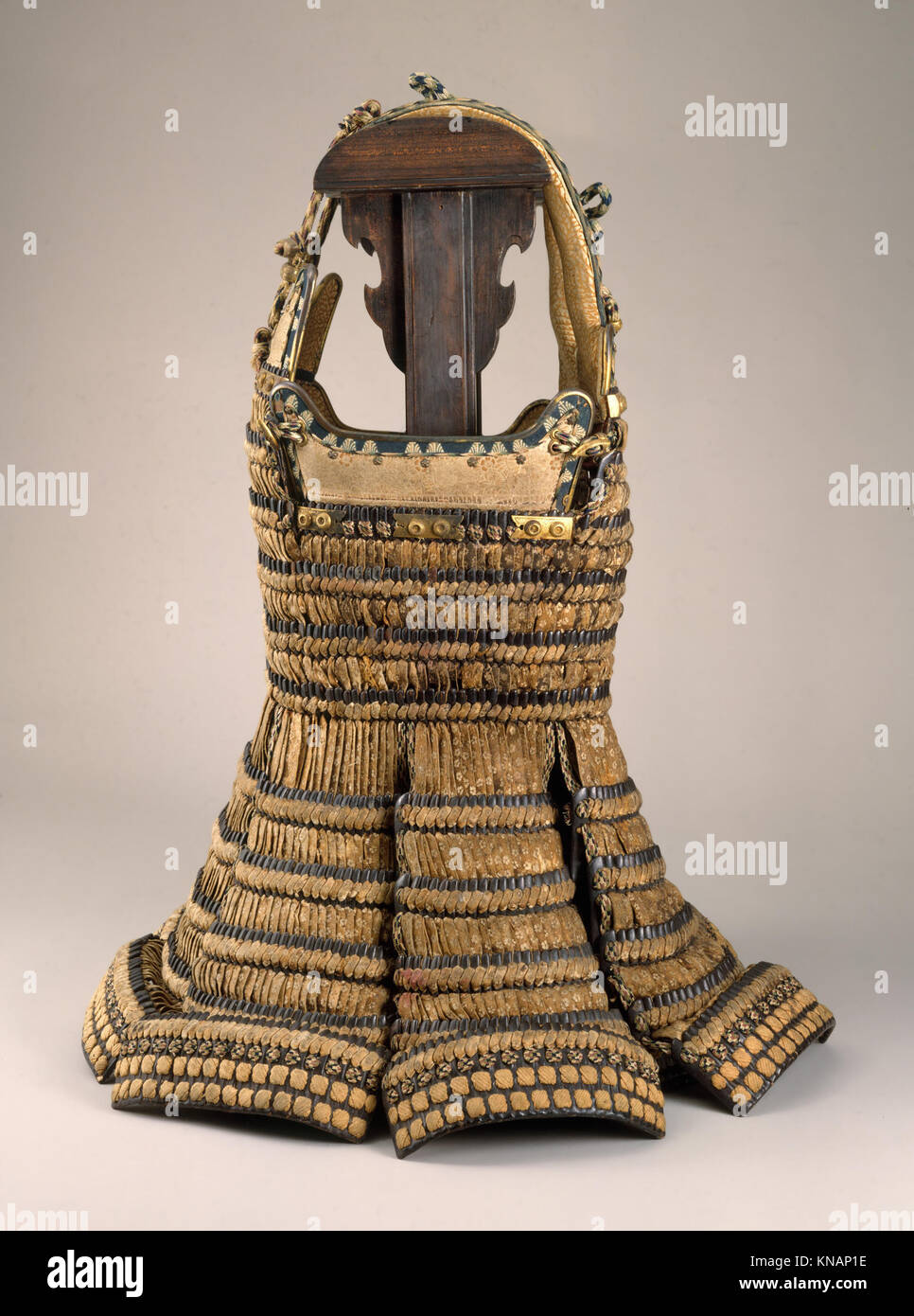 This cuirass, part of a Haramaki armor set, is designed for battlefield ...