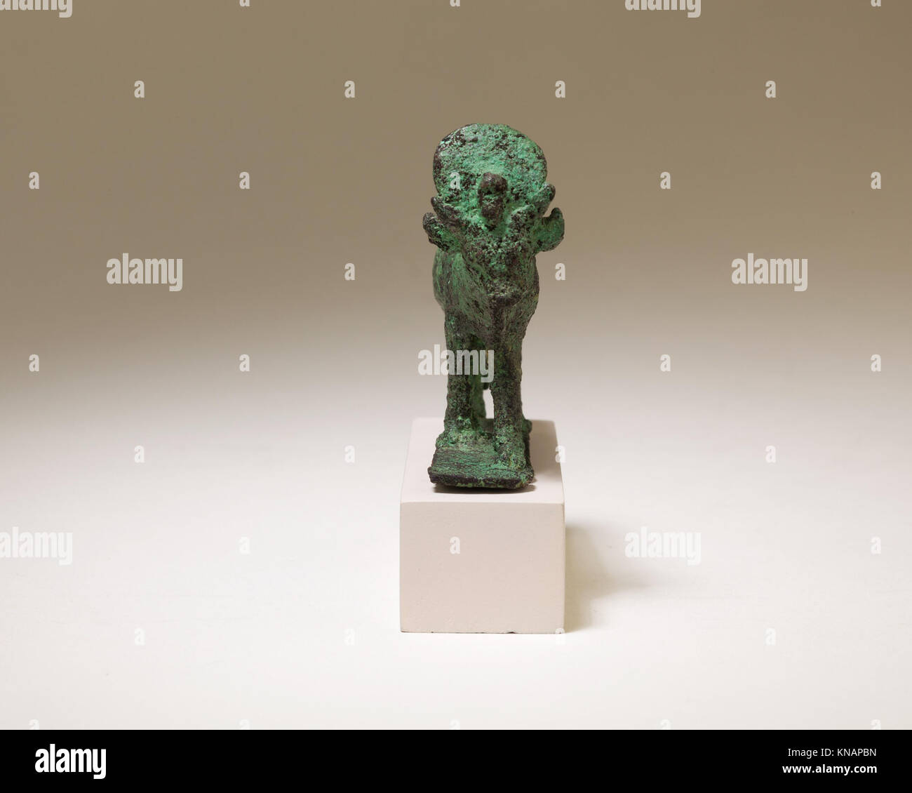 A depiction of Apis, the sacred bull in ancient Egyptian religion, part ...