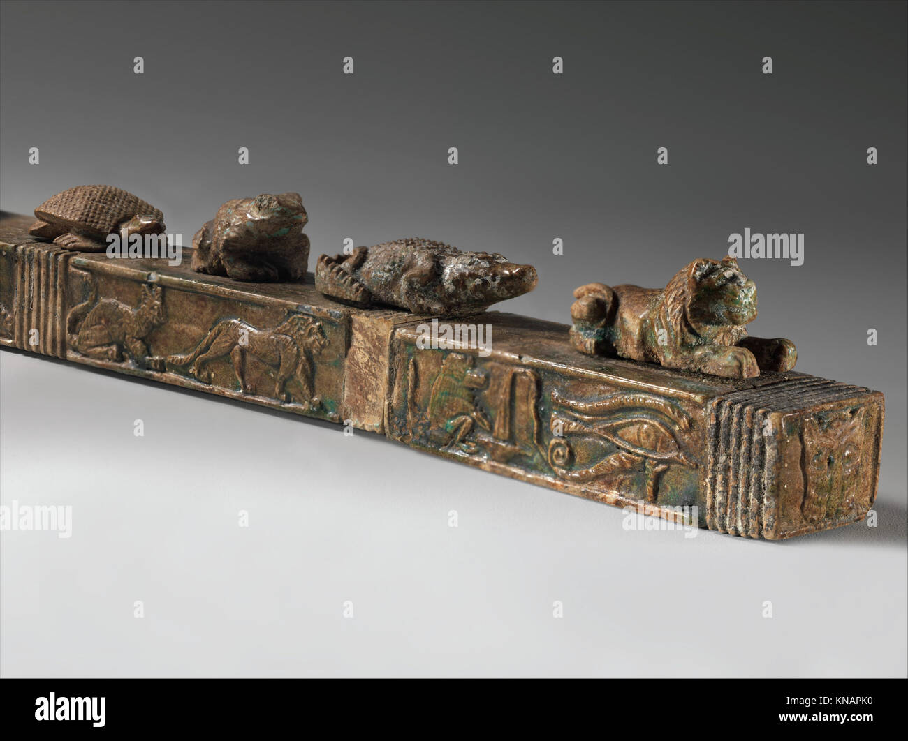 This apotropaic rod from the MET collection demonstrates symbolic and ...