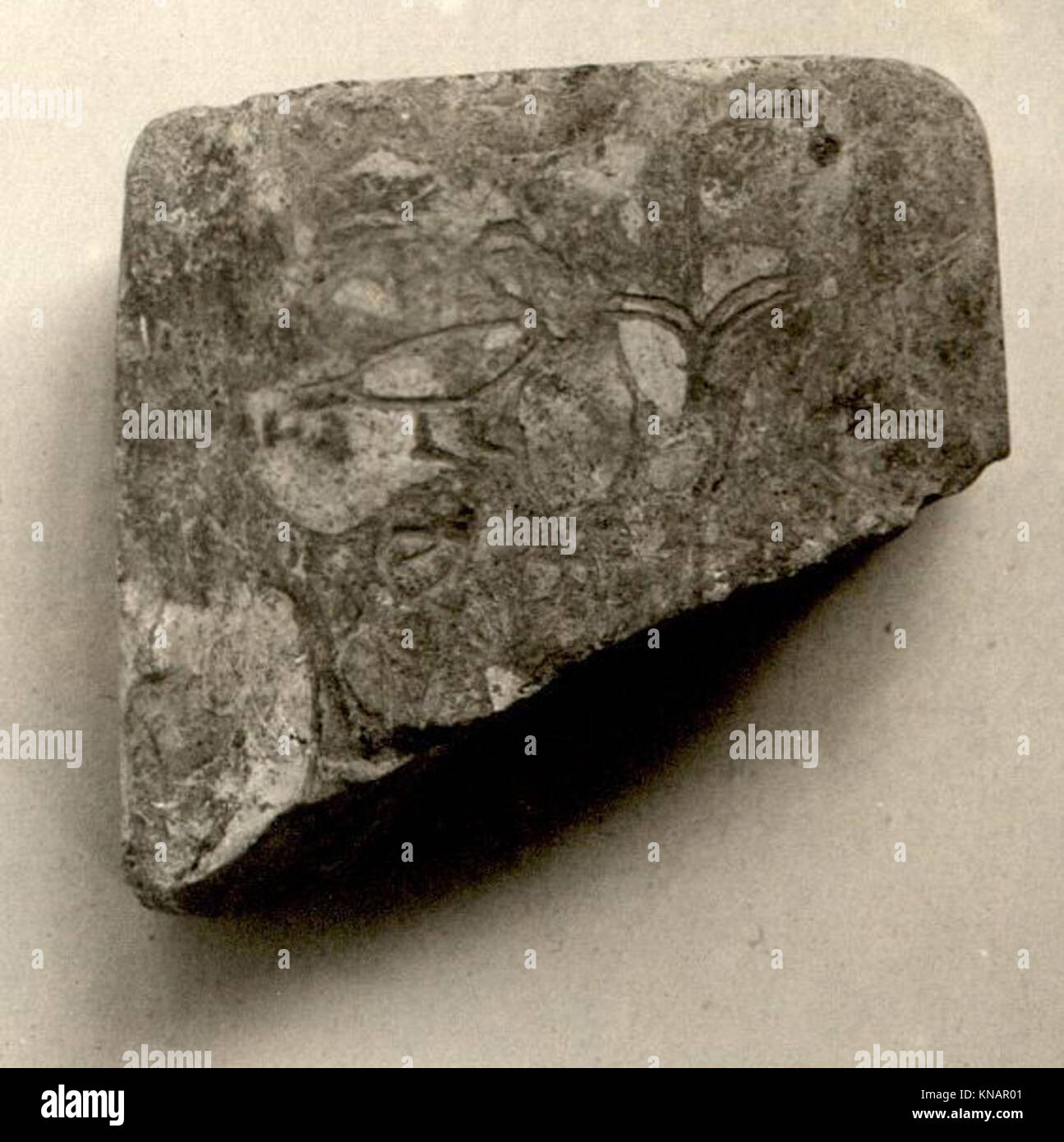 A fragment of an ancient weight inscribed for Princess Neferu-sherit ...