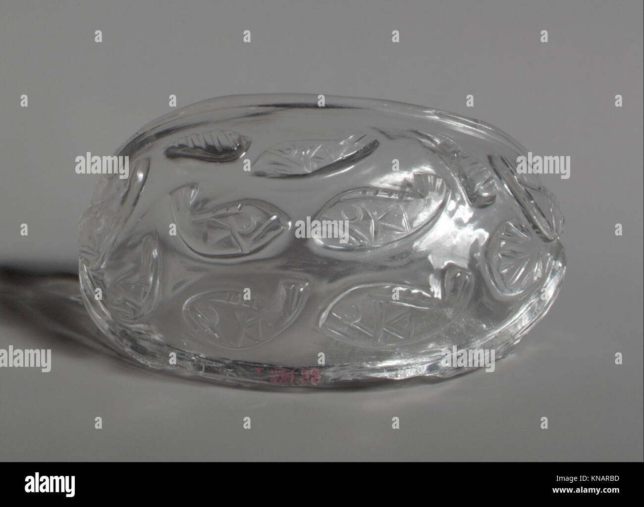 This fragment from a rock crystal bowl, cataloged as MET DP100640 ...