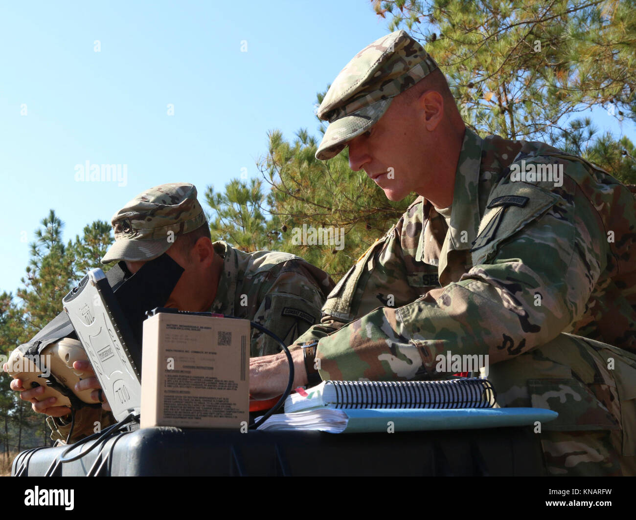 Staff Sgt. Justin S. Seeley, right, and Staff Sgt. Joshua Maynard ...