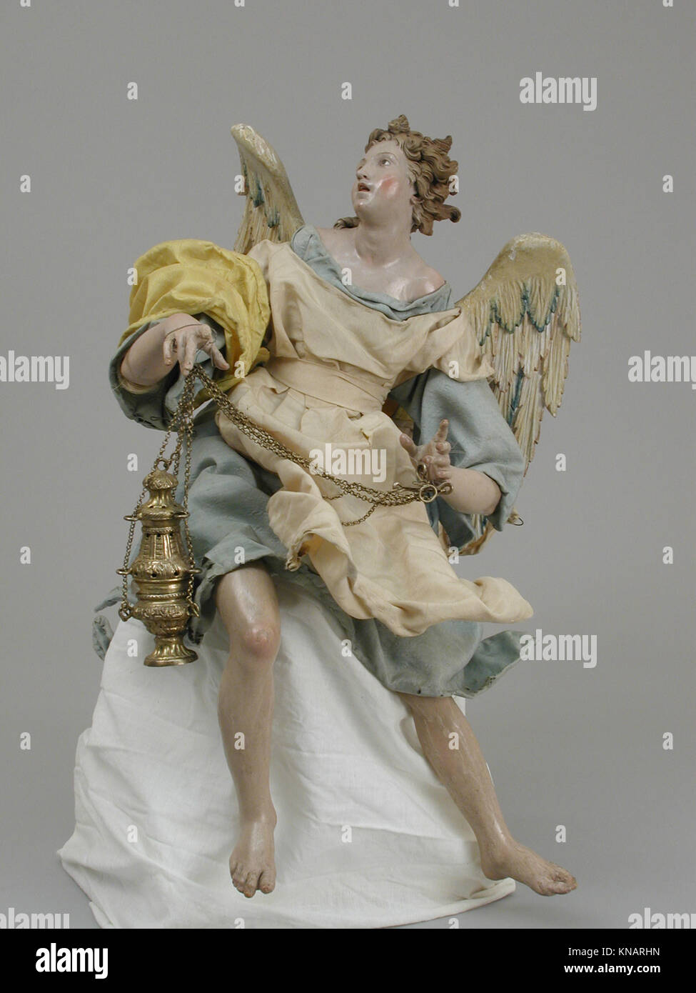 This angel figure, part of the MET collection, reflects classical ...