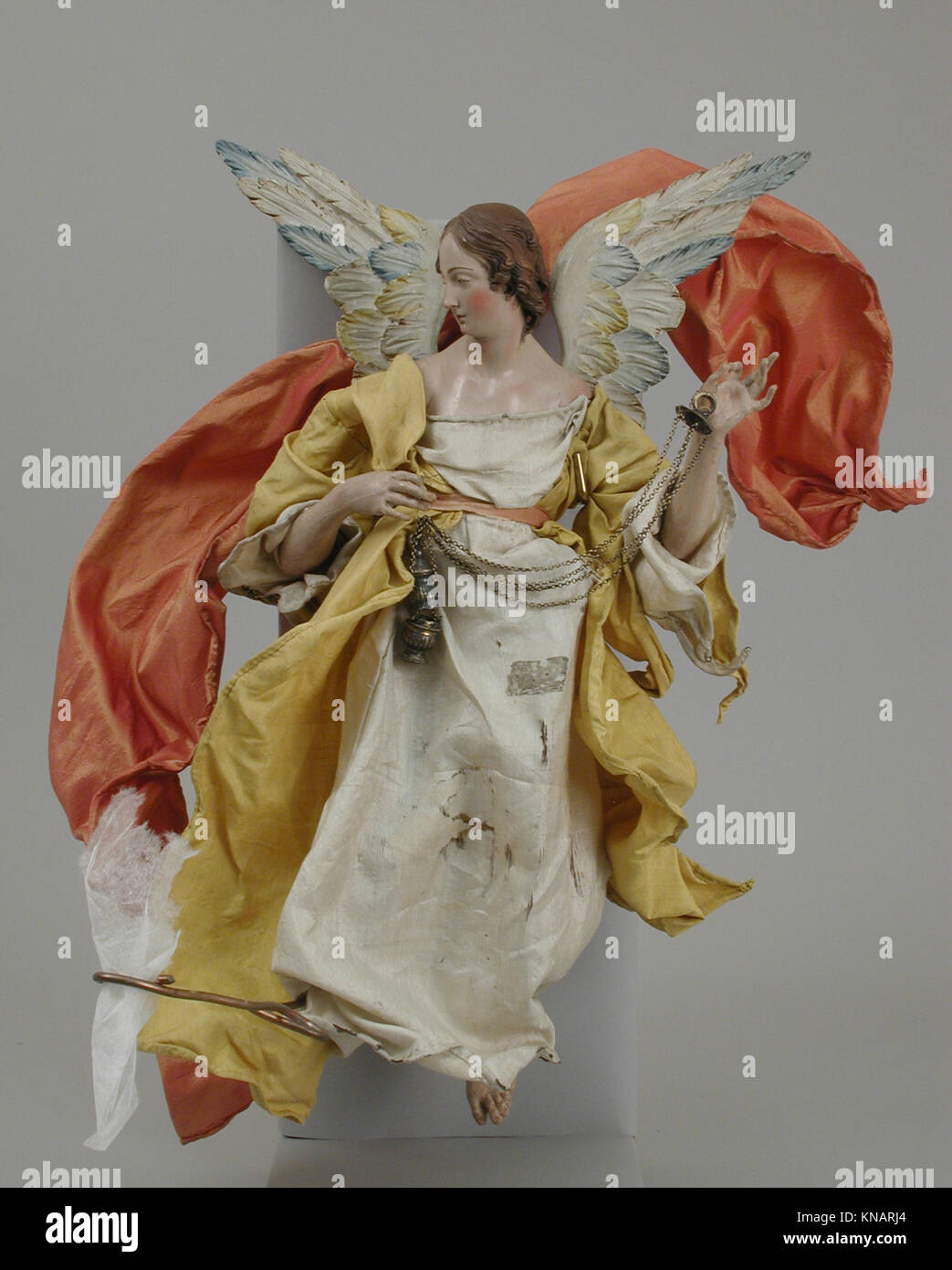 This sculpture depicts an angel, symbolizing spiritual and artistic ...