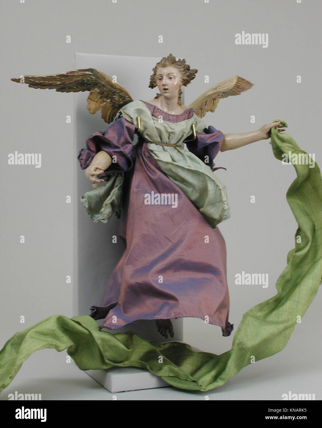 An angel figure exemplifies classical depiction of heavenly beings ...