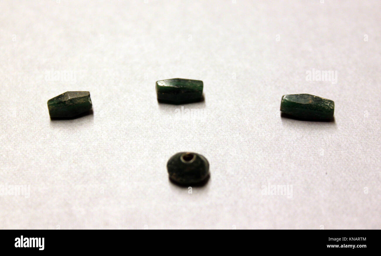 Collection of beads at MET, featuring various materials and types ...