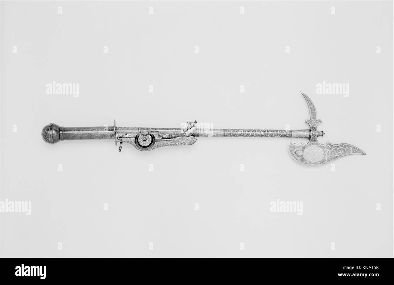 This combination axe-pistol, owned by Grand Duke Ferdinand I de' Medici ...