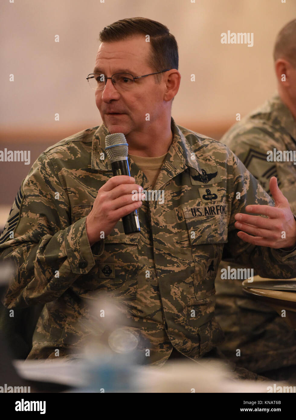 Chief Master Sgt. Paul Nelson, Command Senior Enlisted Leader, Alaska ...