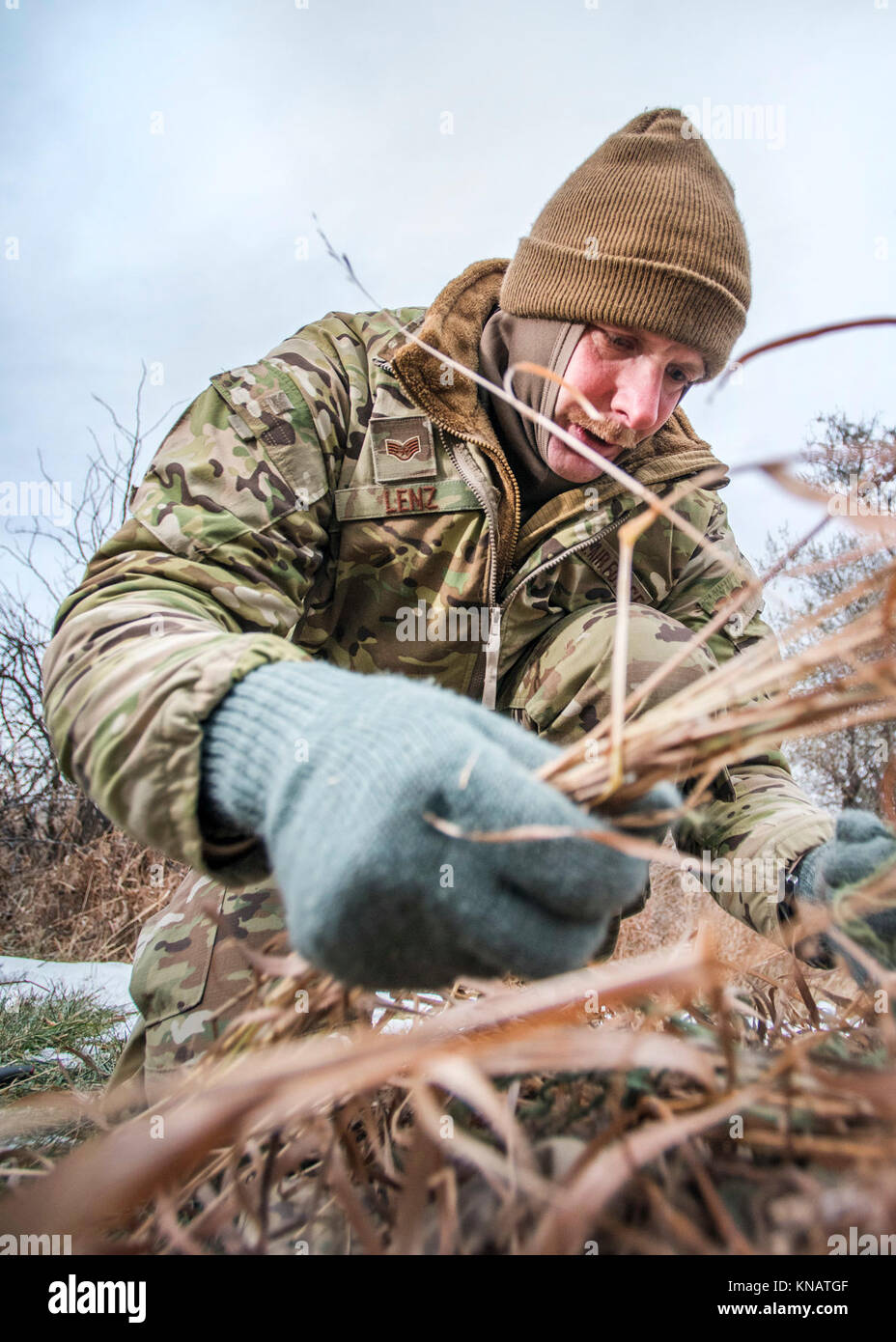 Staff Sgt. Andrew Lenz, 791st Missile Security Forces Squadron defender ...