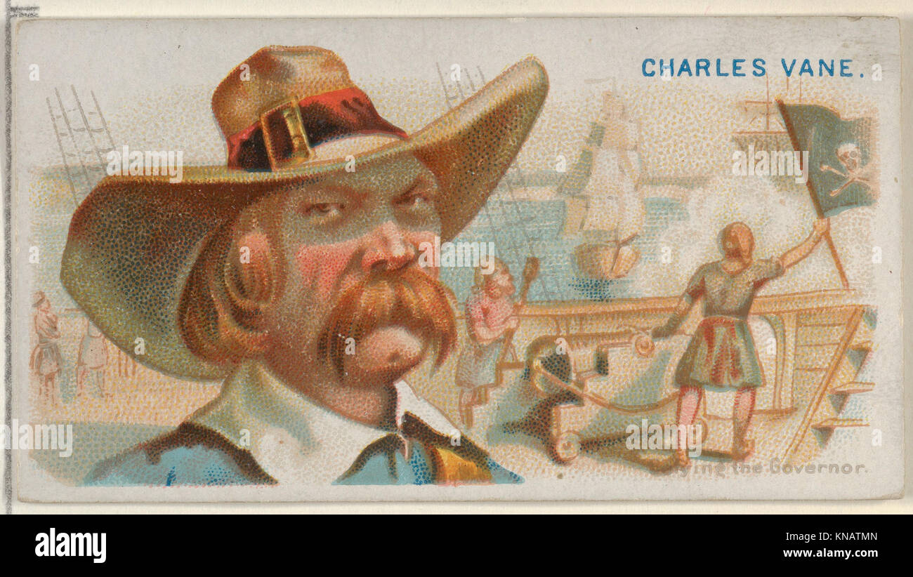 Charles Vane, Defying the Governor, from the Pirates of the Spanish ...