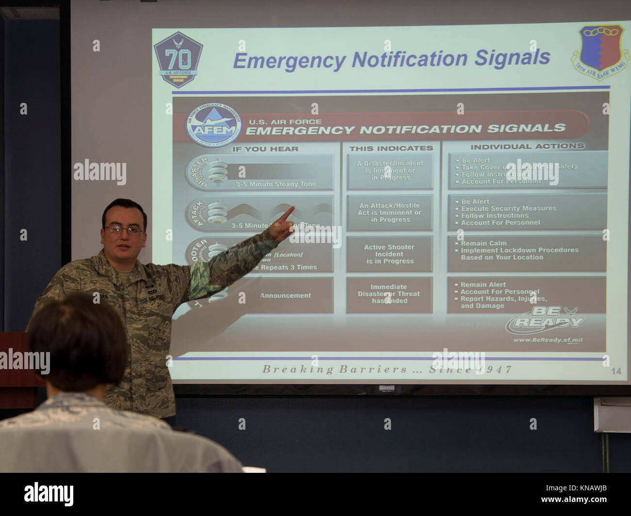 U.S. Air Force Staff Sgt. Carlos Tovar, Emergency Management Response ...