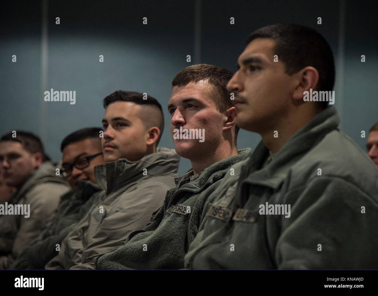 U.S. Air Force crew chiefs assigned to the 35th Aircraft Maintenance ...