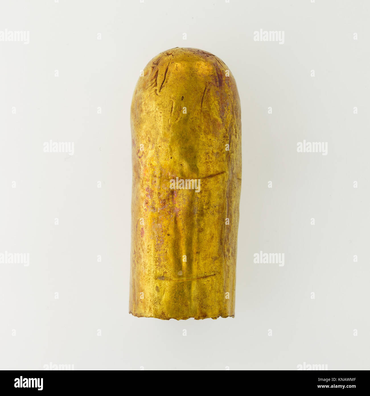 This finger stall is an ancient artifact used to protect the finger ...