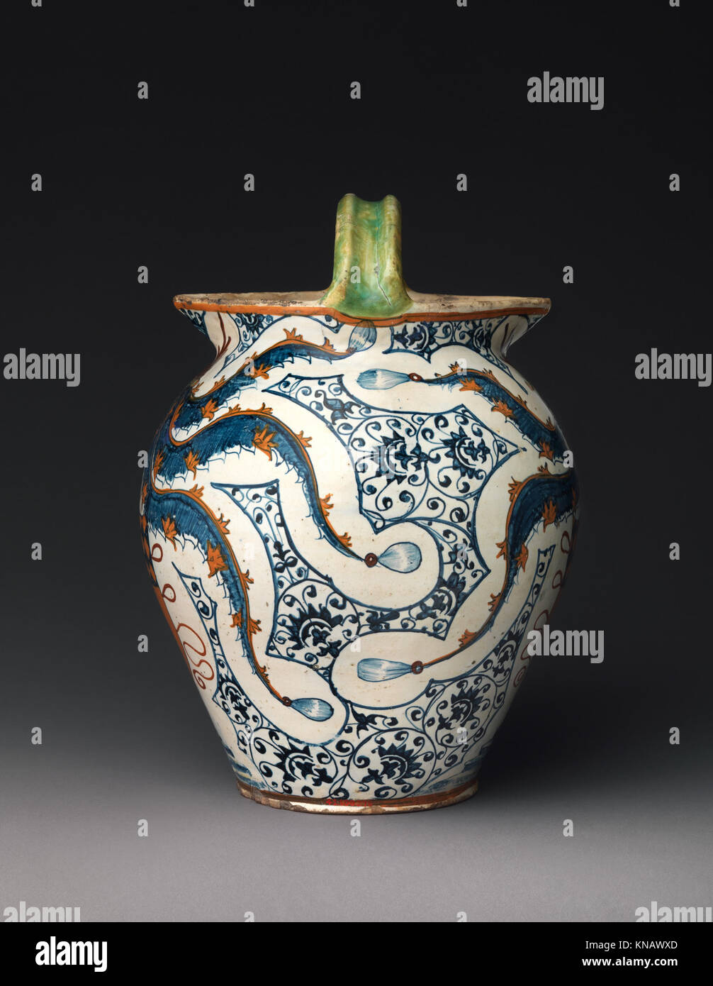 Double-spouted pitcher with arms of the Antinori family MET DP320574 ...