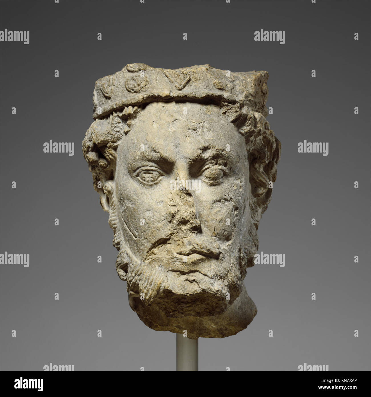 Head of a King MET DP134403 466822 Stock Photo - Alamy