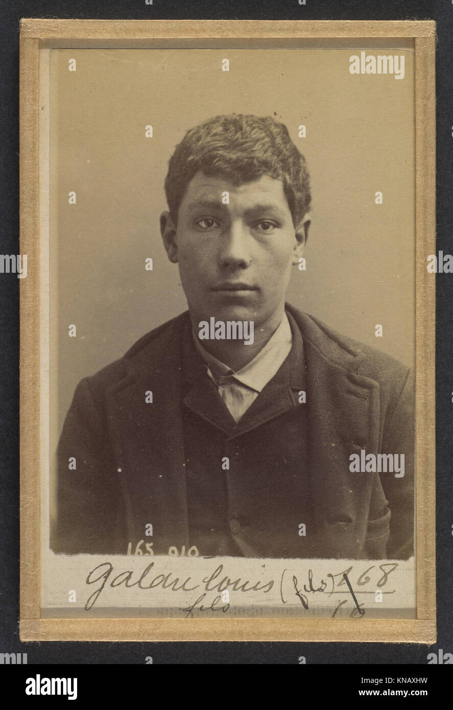 This photograph from 1991 captures Charles Galau, an 18-year-old ...