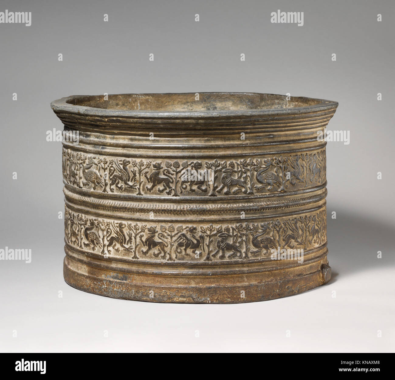 A cistern, MET DP132042, used for storing water. This architectural ...