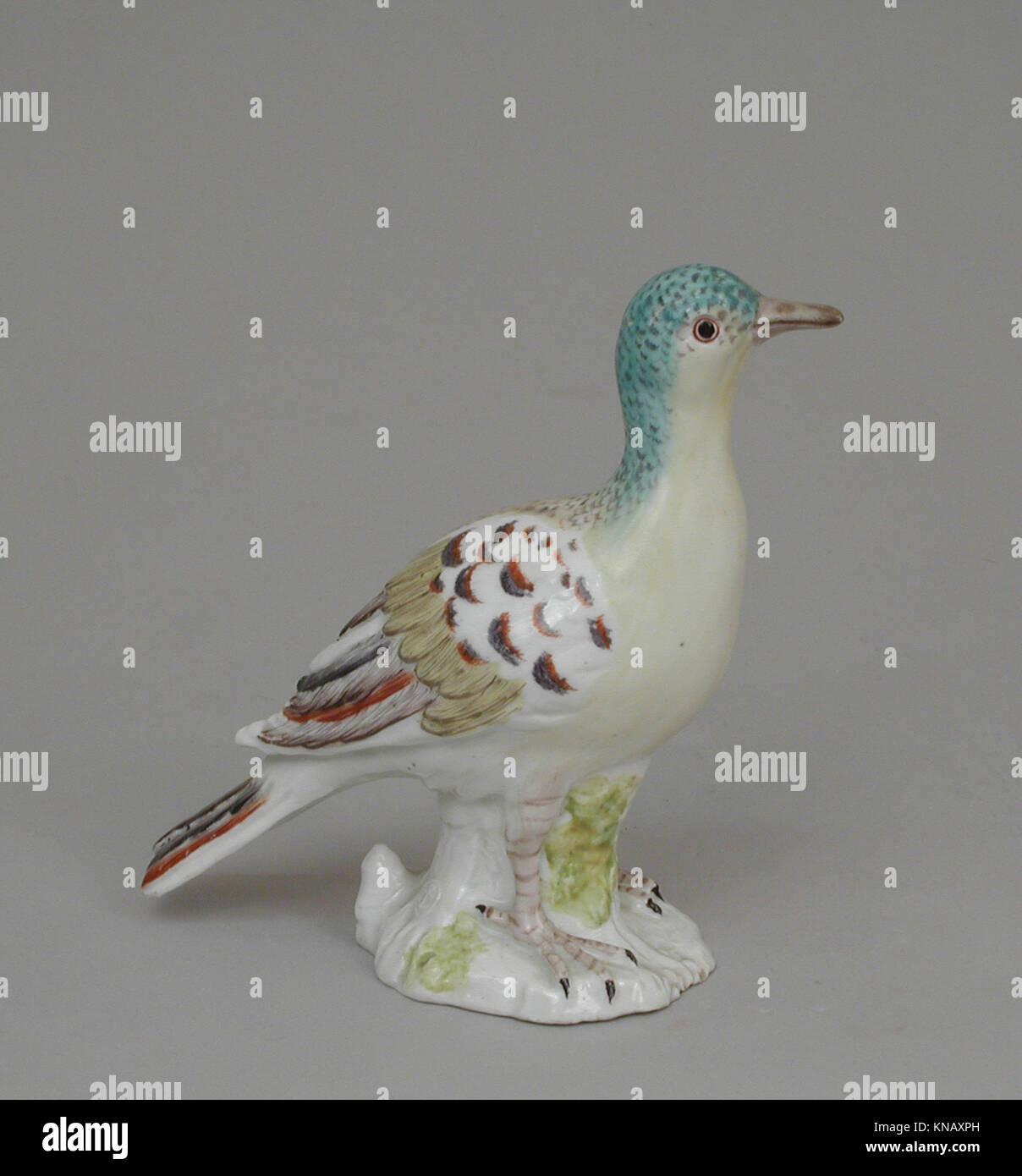 This sculpture of a dove is part of a pair, symbolizing peace and ...