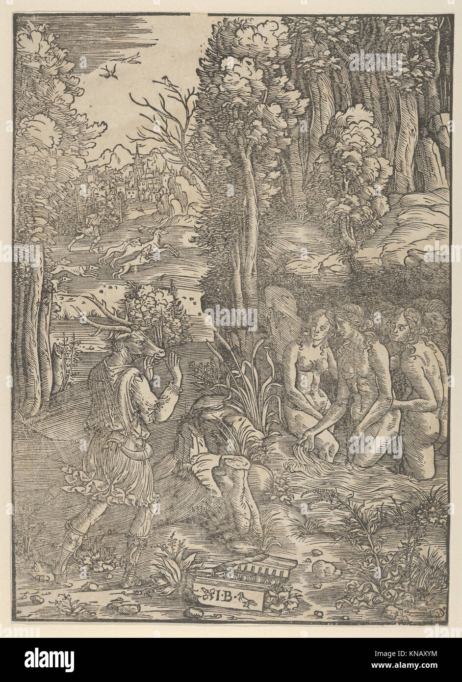 Actaeon greek mythology hi-res stock photography and images - Alamy