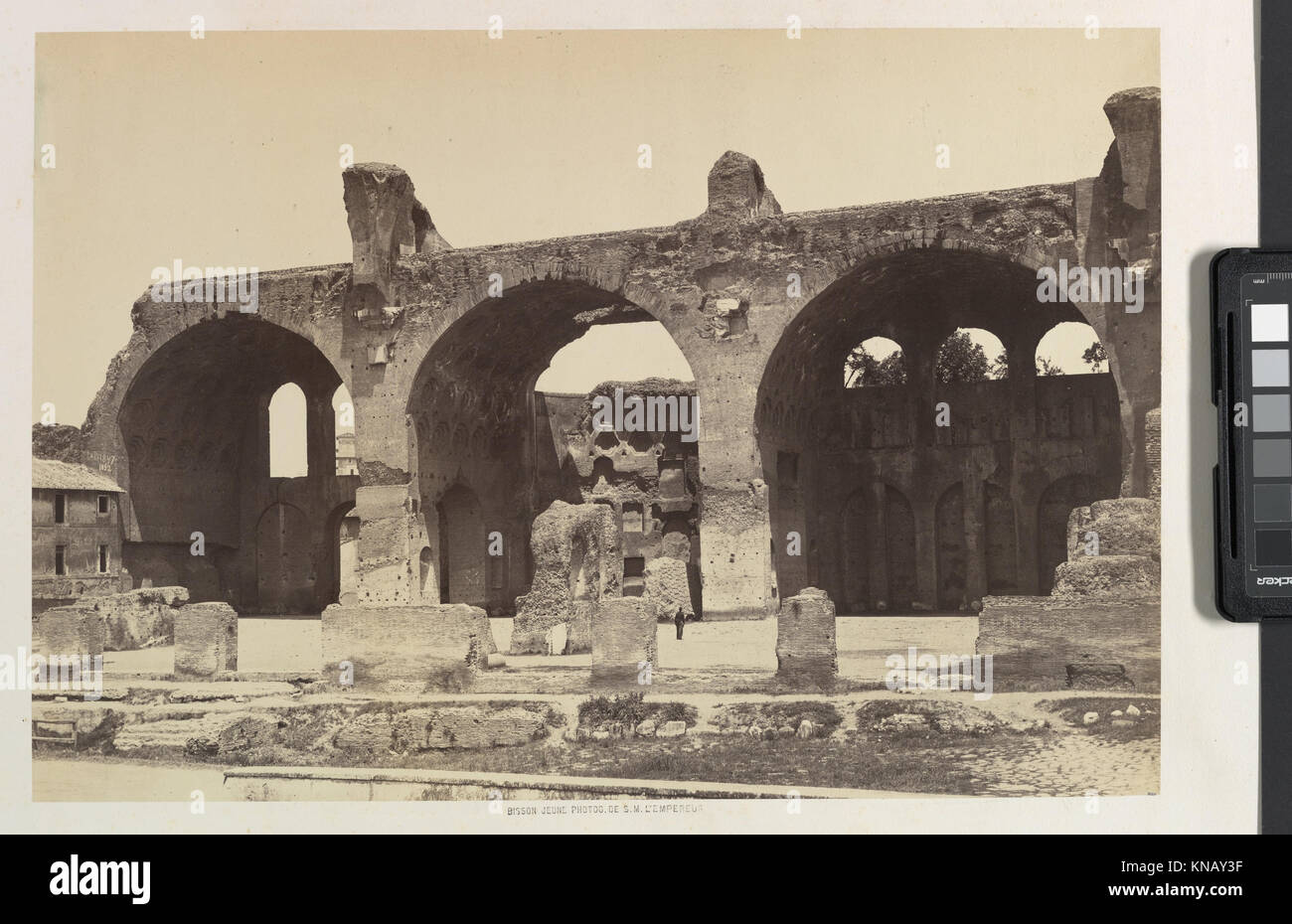 Basilica maxentius constantine roman hi-res stock photography and ...