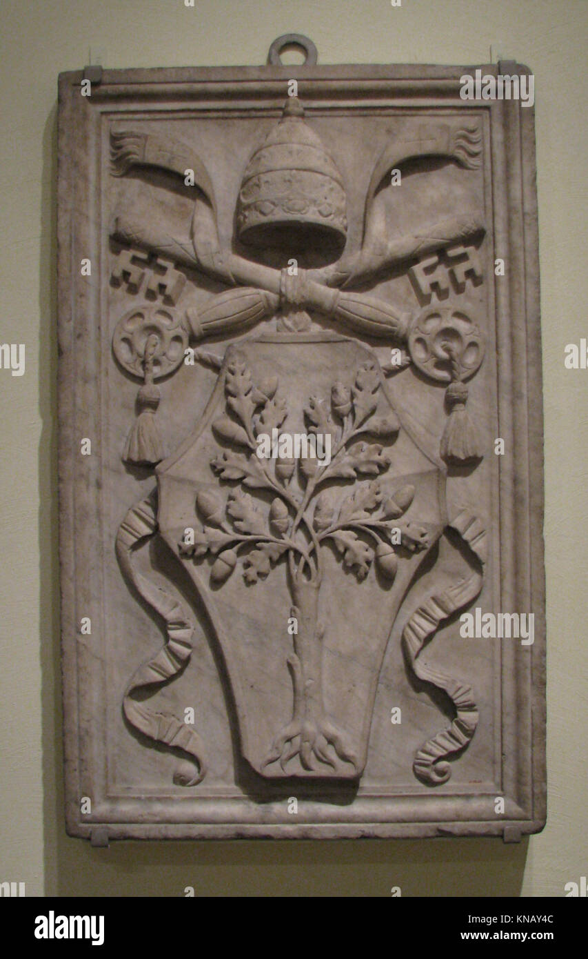 Arms of Pope Julius II (Giuliano della Rovere, reigned 1503 13) MET ...