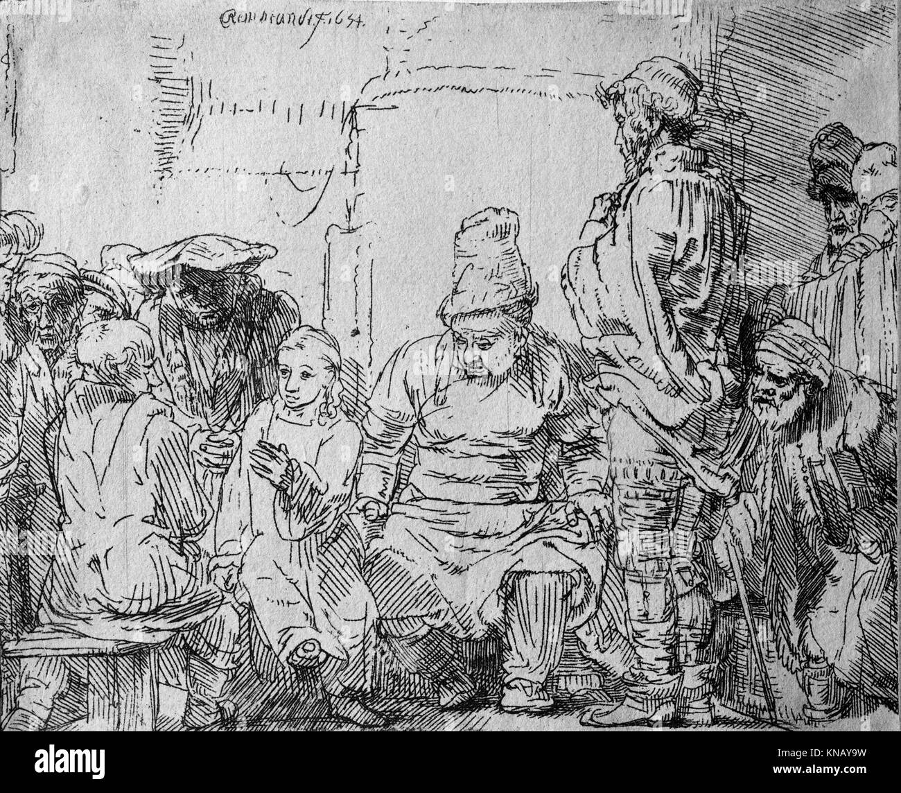 Religious debate in art hi-res stock photography and images - Alamy